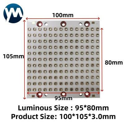 중국 UV LED 모듈 450W uv led 3535 칩 고성능 uv led 인쇄 산업 판매용