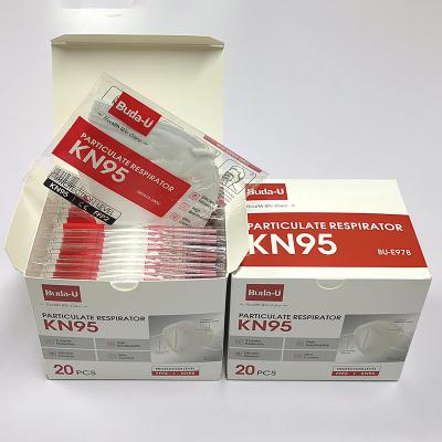 Cina 5 strati di KN95 del respiratore di protezione di alto grado di filtrazione polverizzato della maschera 95% in vendita