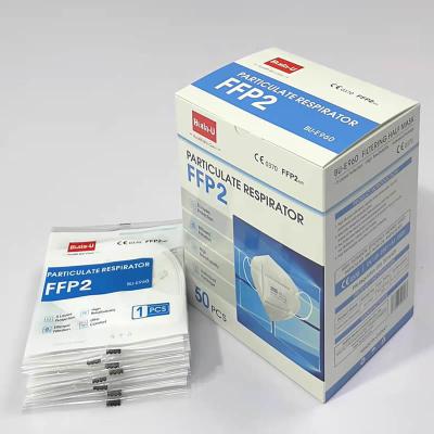 Cina BU-E960 adulto FFP2 che filtra la mezza maschera di protezione cinque strati con il CE 0370 di alta efficienza in vendita