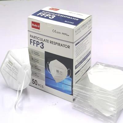 Cina Disposable FFP3 Face Mask With Earloops Protection Level 99% in vendita