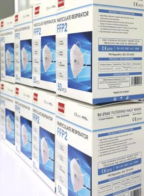 Cina Tipo piegante CE polverizzato 0370 di Buda-U del respiratore di FFP2 in vendita