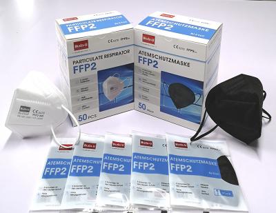 Cina En 149:2001+A1: Respiratore polverizzato volta 2009 FFP2 con cinque strati in vendita