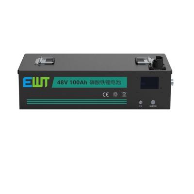 China Batería de litio de iones de litio de 48v 100ah y paquete de baterías de fosfato en venta