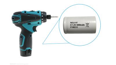 Cina NiCd D 1.2V 4000MAH Capacità della batteria della formula chimica Batteria polimerica al litio per batteria medica 72200 in vendita