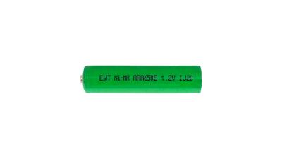 China Bateria recarregável NiMH AA 1.2V 650mAh 500-1000 ciclos à venda