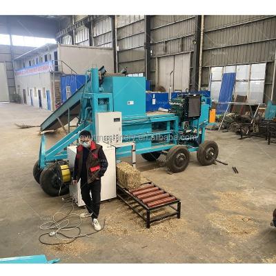 Baler Dry Hay Automatic Air-Cooling Compress Machine Bale Weight 20-30kg