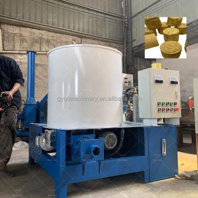 Chine Rate de compression de 98% Presses de perçage à briquette hydraulique pour la matière première de paille à vendre