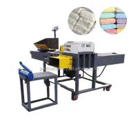 Quality 1kg Cotton Rags Compressor Industrial Rag Wiper Baling Press Machine with Rag Cloth for sale