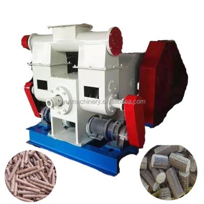 Chine Machine à briquette à base de biomasse écologique pour produits finis Diamètre du cylindre 7-75 mm à vendre