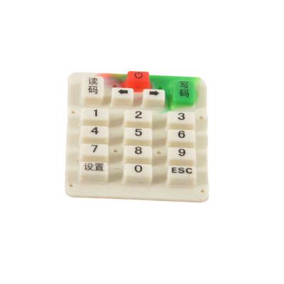 Cina Chiave in gomma di silicone personalizzata con retroilluminazione opzionale per il controllo della luminosità in vendita