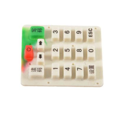Cina Chiave in gomma di silicone personalizzata con retroilluminazione opzionale per il controllo della luminosità in vendita