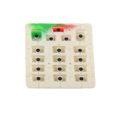 Cina Chiave in gomma di silicone personalizzata con retroilluminazione opzionale per il controllo della luminosità in vendita