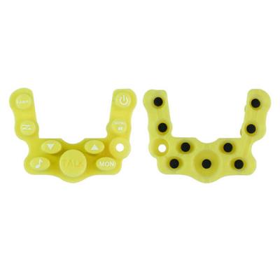 Cina Buttone di silicone conduttivo walkie-talkie personalizzato secondo il disegno in vendita