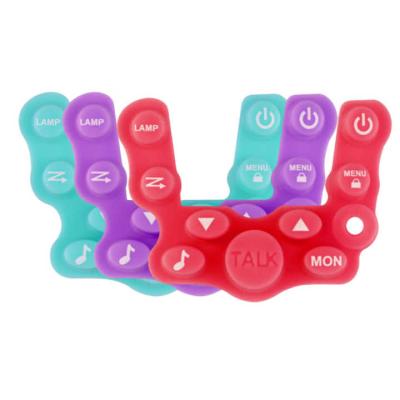 Cina Buttone di silicone conduttivo walkie-talkie personalizzato secondo il disegno in vendita