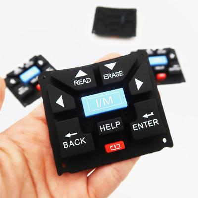 중국 고 내구성 실리콘 고무 키 온도 범위 -40C ~ 250C 판매용