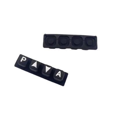 Cina Buttoni personalizzati in gomma di silicone stampati a schermo resistenti personalizzati con stampi in vendita