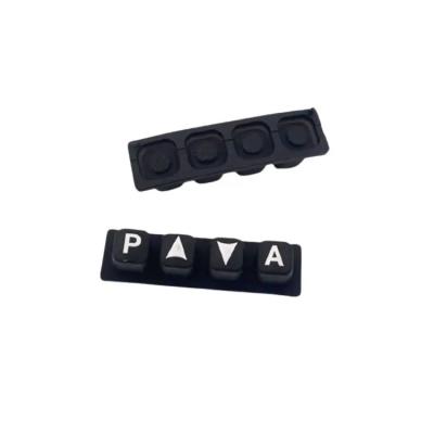 Cina Buttoni personalizzati in gomma di silicone stampati a schermo resistenti personalizzati con stampi in vendita