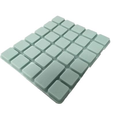 China Botões quadrados de teclado de silicone condutor personalizados adequados para vários controladores de interruptor à venda