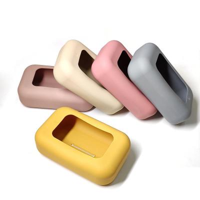 China Silicone Multi-Color Tissue Box With Customizable Logo For Daily Use for sale