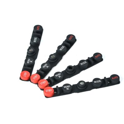 China Customized Button, Flexible Silicone Rubber Button, Switch, Control Button, Durable for sale