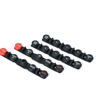 China Customized Button, Flexible Silicone Rubber Button, Switch, Control Button, Durable for sale
