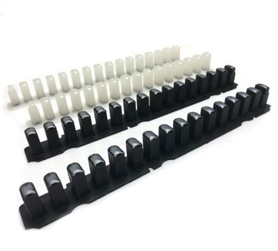 China Epoxy Resin Glue Process Silicone Rubber Keypads 75 Shore A for sale