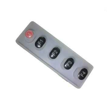 China Epoxy Resin Glue Process Silicone Rubber Keypads 75 Shore A for sale