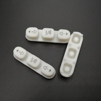 China Custom Molded Rubber Push Buttons For Electronic Equipment for sale