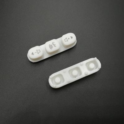 China Custom Molded Rubber Push Buttons For Electronic Equipment for sale