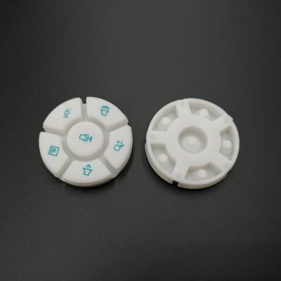 China Custom Molded Rubber Push Buttons For Electronic Equipment for sale