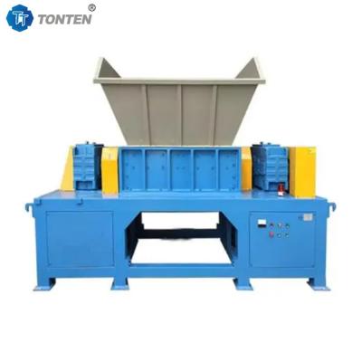 Chine Double Shaft Shredder Metal Garbage Shredder Plastic Wood Crusher à vendre