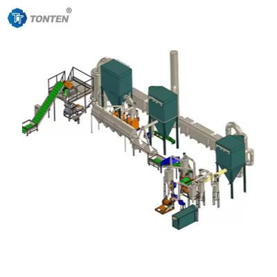 China Geavanceerde technologie Lithiumbatterij Recycling Lijn Hoog efficiëntie en veiligheid Te koop