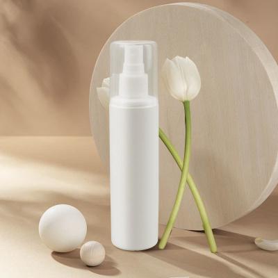 China 4oz 120ml Custom HDPE Plastic Pump Air Freshener Portable Cosmetic Pressure Spray Bottle for Face Body Care for sale