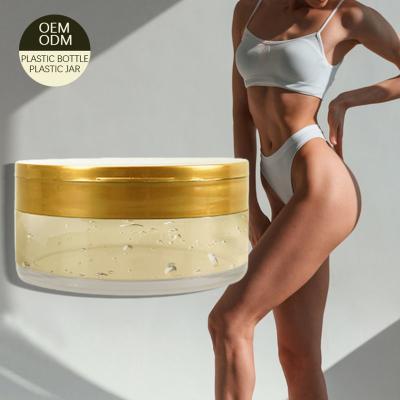 China Eco-Friendly 250ml Hot Sale Cosmetic Cream Jar Feminine Wash Wash Gel Lotion Plastic Jar for sale