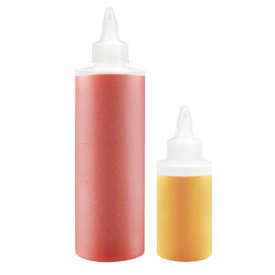 China Best Selling Cheap Competitive Price Plastic Bottle for Chili Sauce Dipping Sauce Salad Dressing Ketchup Empty Squeeze Bottle for sale