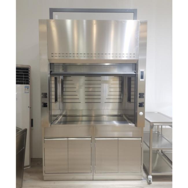 Fume hood cabinet construction