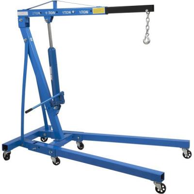 China Enige Pomp 2 Ton Folding Shop Crane Te koop