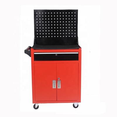 China Back Board PP Wheel Heavy Duty 810mm Tool Trolley On Wheels for sale