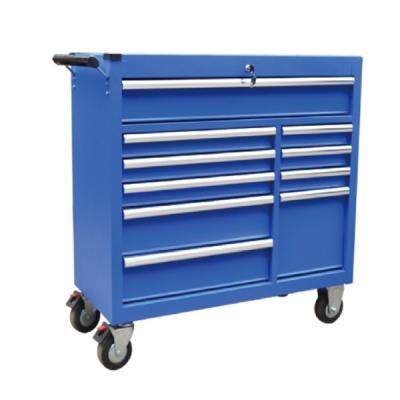 China 10 Drawers Mobile Workshop 42 Inch Tool Chests Cabinets for sale