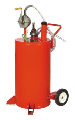 Cina Pompa di trasferimento di combustibile 8 Ft scolapiatti di rotolamento dell'olio residuo da 20 galloni in vendita