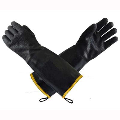China Desgaste prolongado ultra confortável revestido PVC personalizado das luvas do trabalho do tamanho à venda