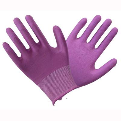 China Weiche robuste Latex-überzogene Sicherungsarbeiten-Handschuh-ausgezeichnete Abnutzung und Griff zu verkaufen