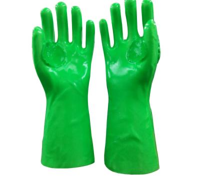 Cina Protezione fredda dei guanti protettivi del lavoro di colore verde efficace per industria alimentare in vendita