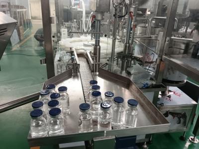 중국 자동 무세병, 무압력, 무충전, 무캡핑, 무정지 기능이 있는 100-500ml 플라스틱/유리 병용 액체 충전기 판매용