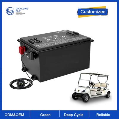 China HHS Lifepo4 Golf Cart Battery 36v 48v 72v 72ah 100ah 105ah 160ah 200ah Golf Cart Lithium Battery Conversion Kits met Charger Te koop