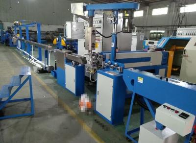 Cina Macchina della fabbricazione di cavi edificio dell'Algeria, macchina dell'espulsore del cavo del PVC per il lavoratore 2 in vendita
