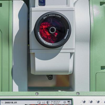 Китай Leica TS03 общая станция жидкий 2-осевой датчик наклона Улучшенный 45 мм диафрагмы GNSS-приемник для точного управления машиной продается