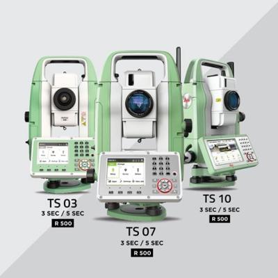 Китай Leica FlexLine TS07 Ручная общая станция 0,5 м Минимальный фокус 1000 м Непризма расстояние для точных измерений в сложных условиях продается