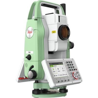 China Leica FlexLine TS07 Manual Total Station Accurate 0.5m Minimum Focus Total Station With 45mm Aperture EDM 48mm And 1'' Minimum Display for sale