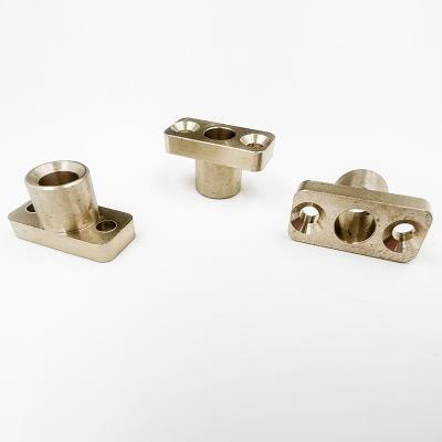 China Messingscnc de Precisie Machinaal bewerkte Aangepaste Kolom van het de Nootkoper van het Componentenkoper Te koop